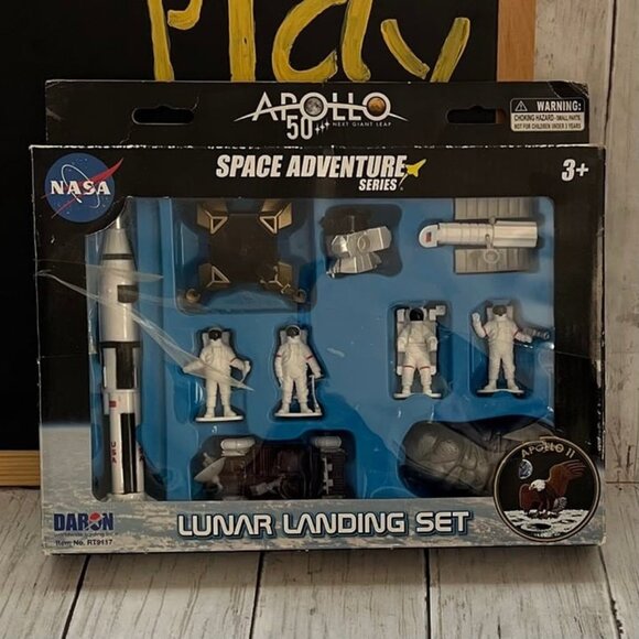 Bandai Namco | Toys | Nasa Apollo 5 Lunar Landing Set Space Adventure ...